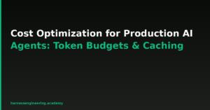 Cost Optimization for Production AI Agents: Token Budgets & Caching